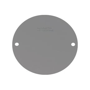 Round Blank Cover Plate