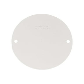 Round Blank Cover Plate