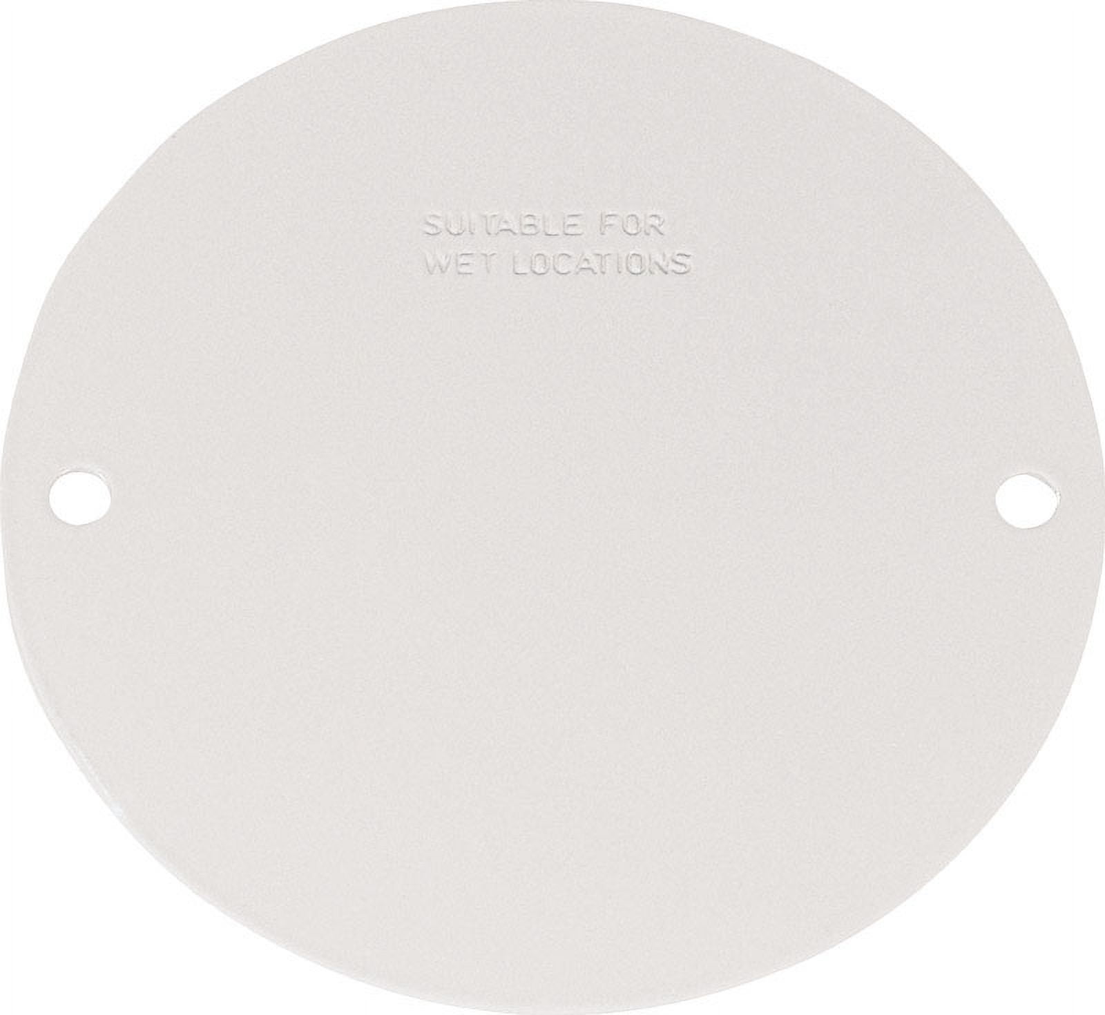 Sigma Engineered Solutions Round Steel Flat Box Cover - Walmart.com