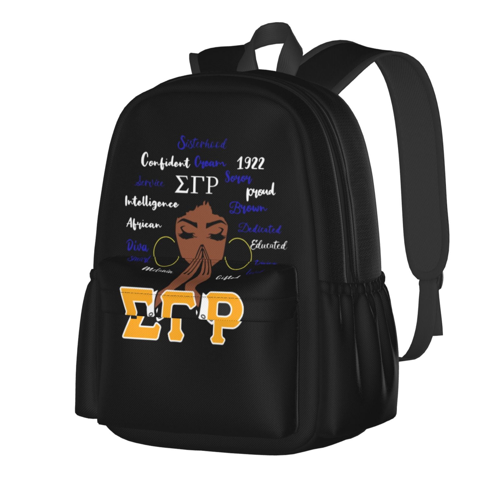 Sigma Gamma Rho Backpack Travel Hiking Camping Daypack Tablet Laptop ...