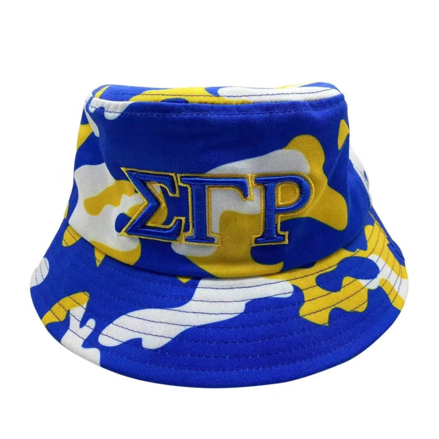 Sigma Gamma Rho Camouflage Embroidered Bucket Hat - Walmart.com