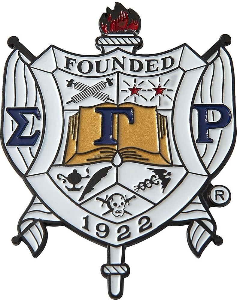 Sigma Gamma Rho Crest Die-Cut Car Badge [White - 3"] - Walmart.com