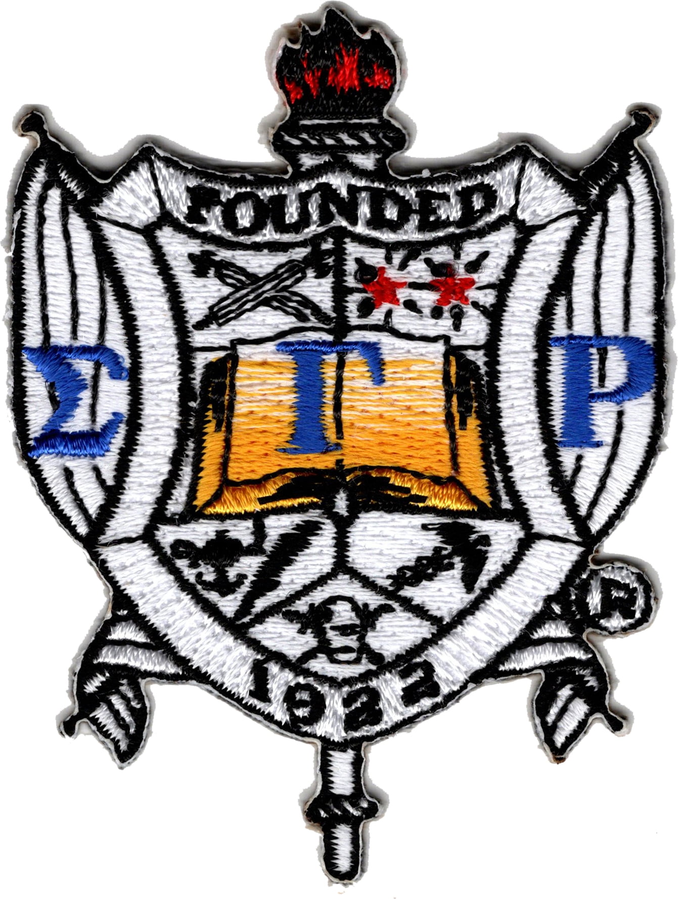 Sigma Gamma Rho Crest Emblem Iron-On Patch [White - 2.875"] - Walmart.com