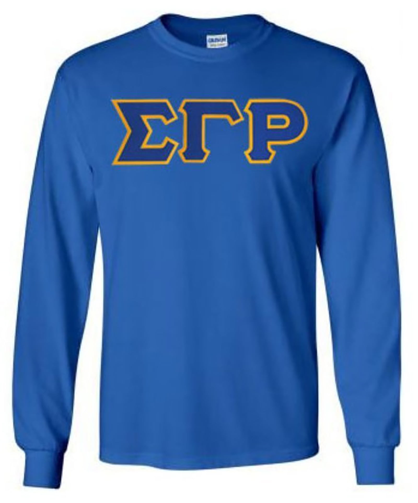 Sigma Gamma Rho Lettered Long Sleeve Tee 3X-Large Royal Blue - Walmart.com