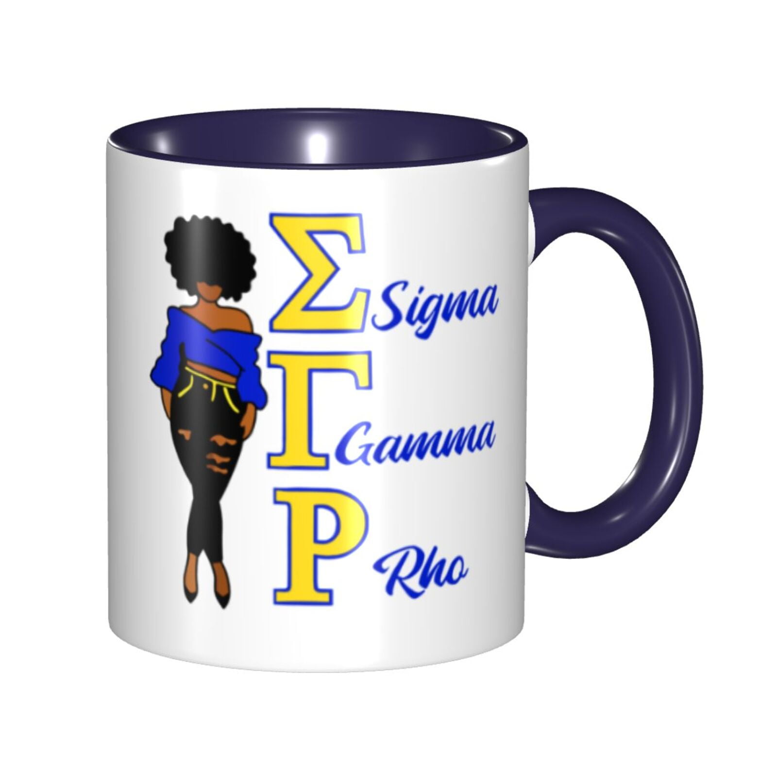 Sigma Gamma Rho Mugs - 11 oz Ceramic Mug - Novelty Coffee Tea Cup ...