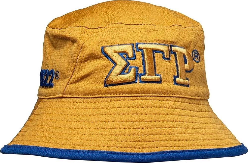 Sigma Gamma Rho Novelty Bucket Hat [Gold] - Walmart.com