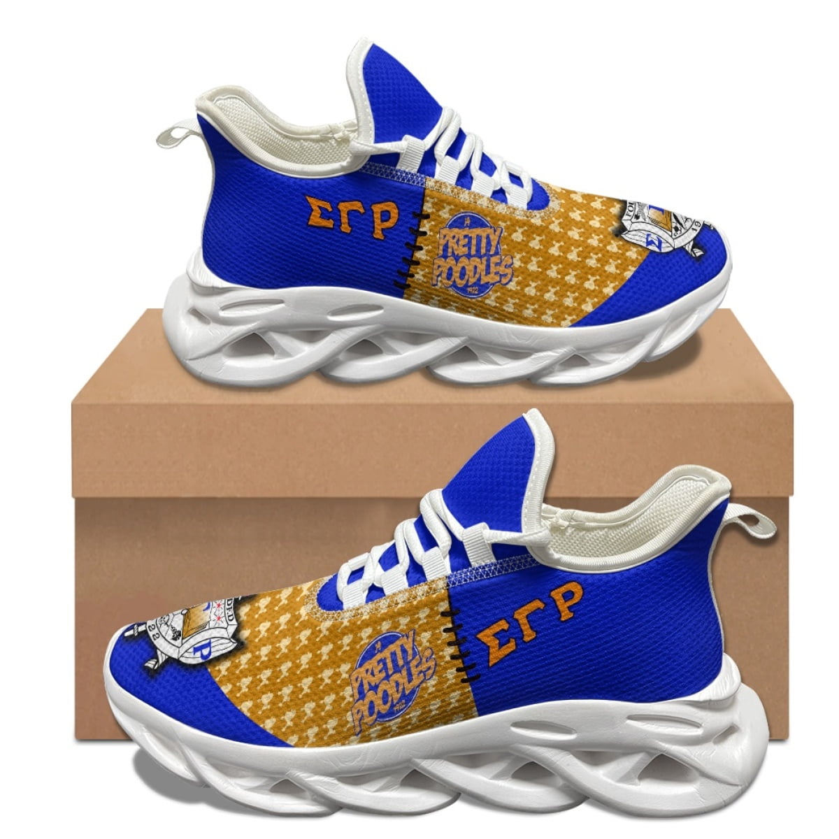 Sigma Gamma Rho Print Ladies Non-slip Sneakers New Breathable ...