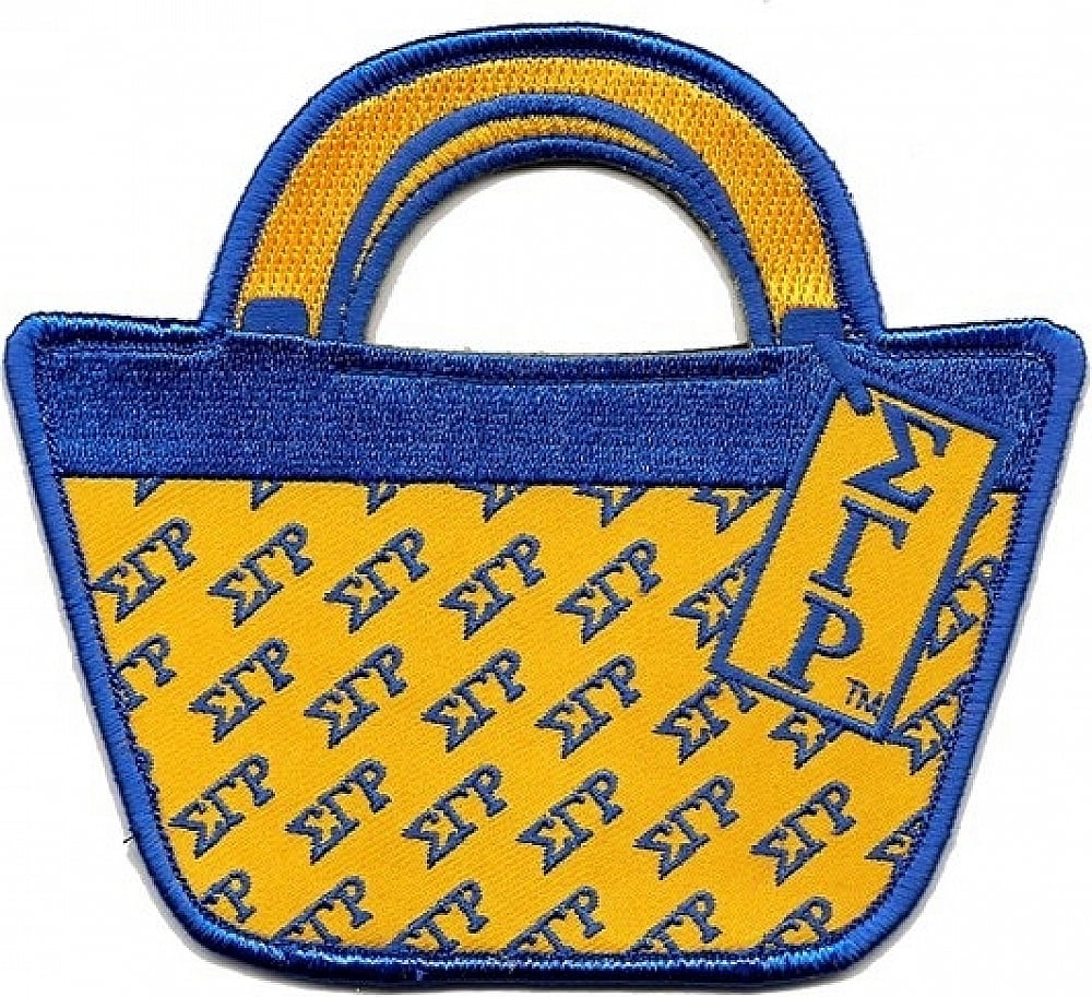 Sigma Gamma Rho Purse Shaped Luggage Tag [Gold - 5"] - Walmart.com