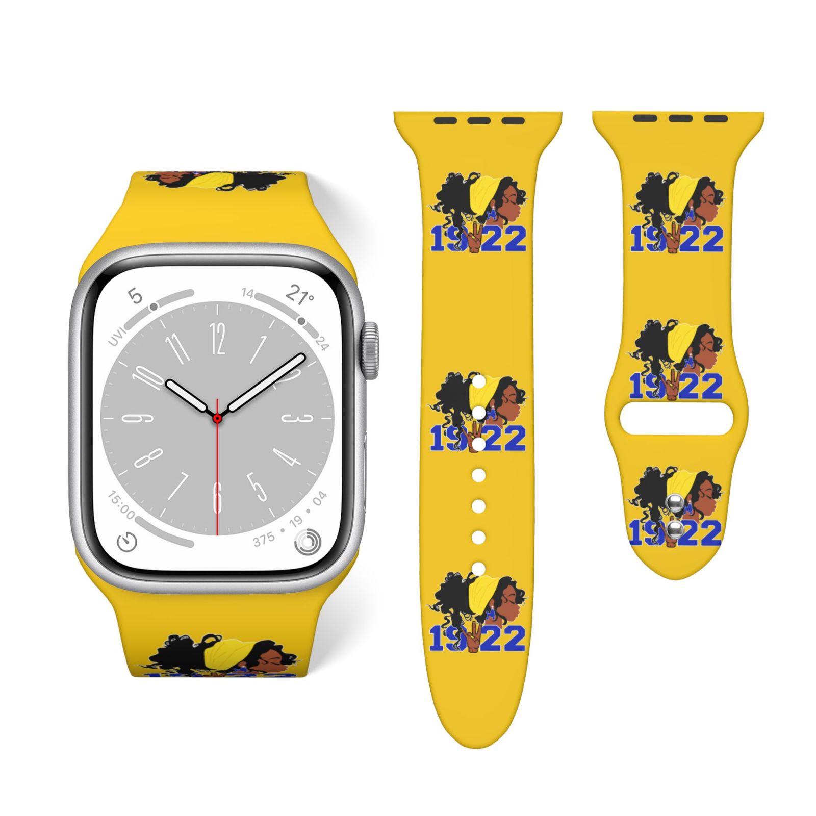 Sigma Gamma Rho Sport Watch Band Compatible With Apple Watch 38mm 40mm ...