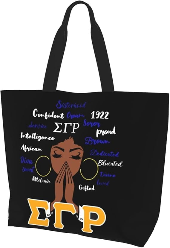 Sigma Gamma Rho Tote Bag for Women Sigma Gamma Rho Sorority ...