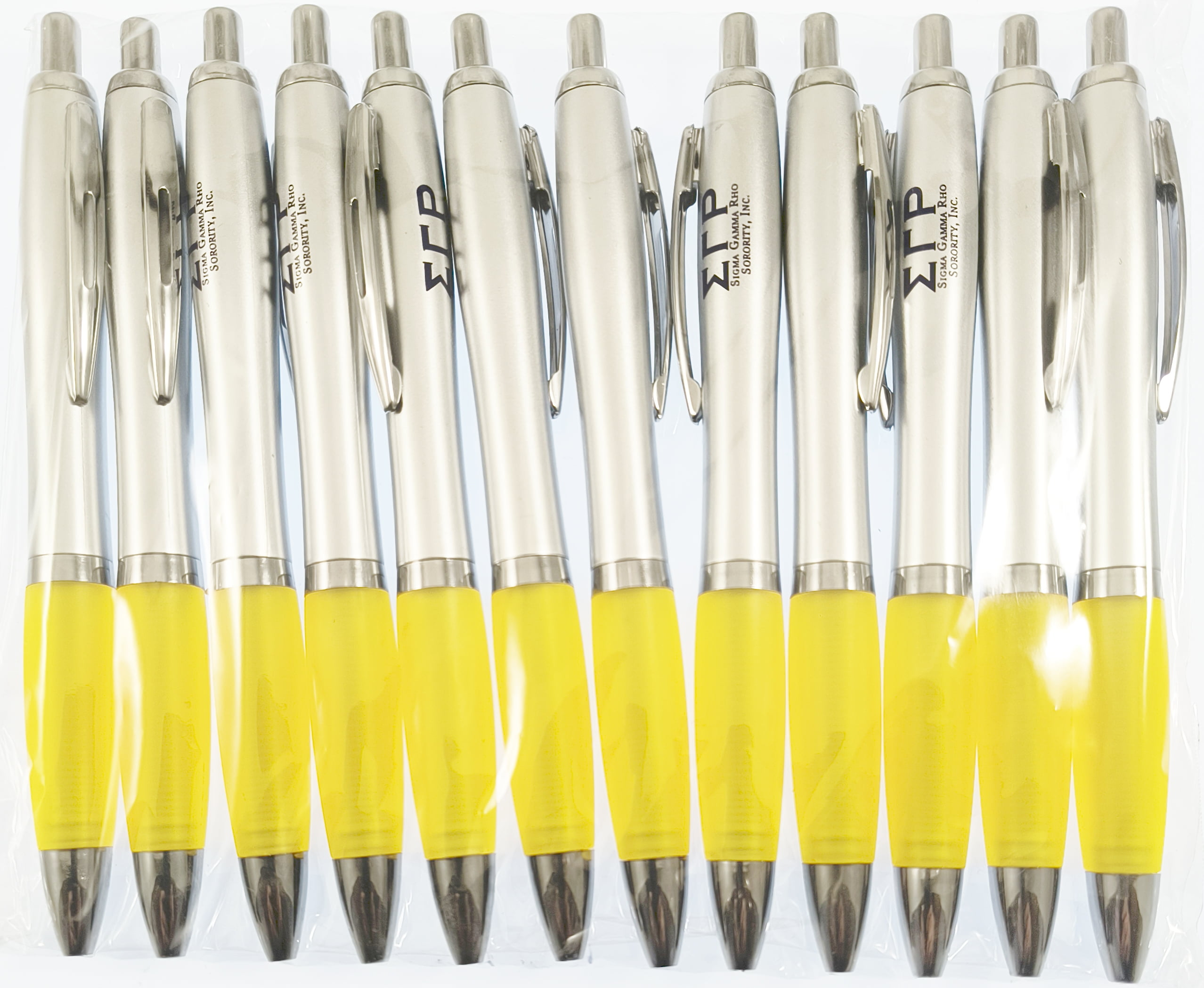 Sigma Gamma Rho Writing Pens [12 Per Pack - Silver] - Walmart.com