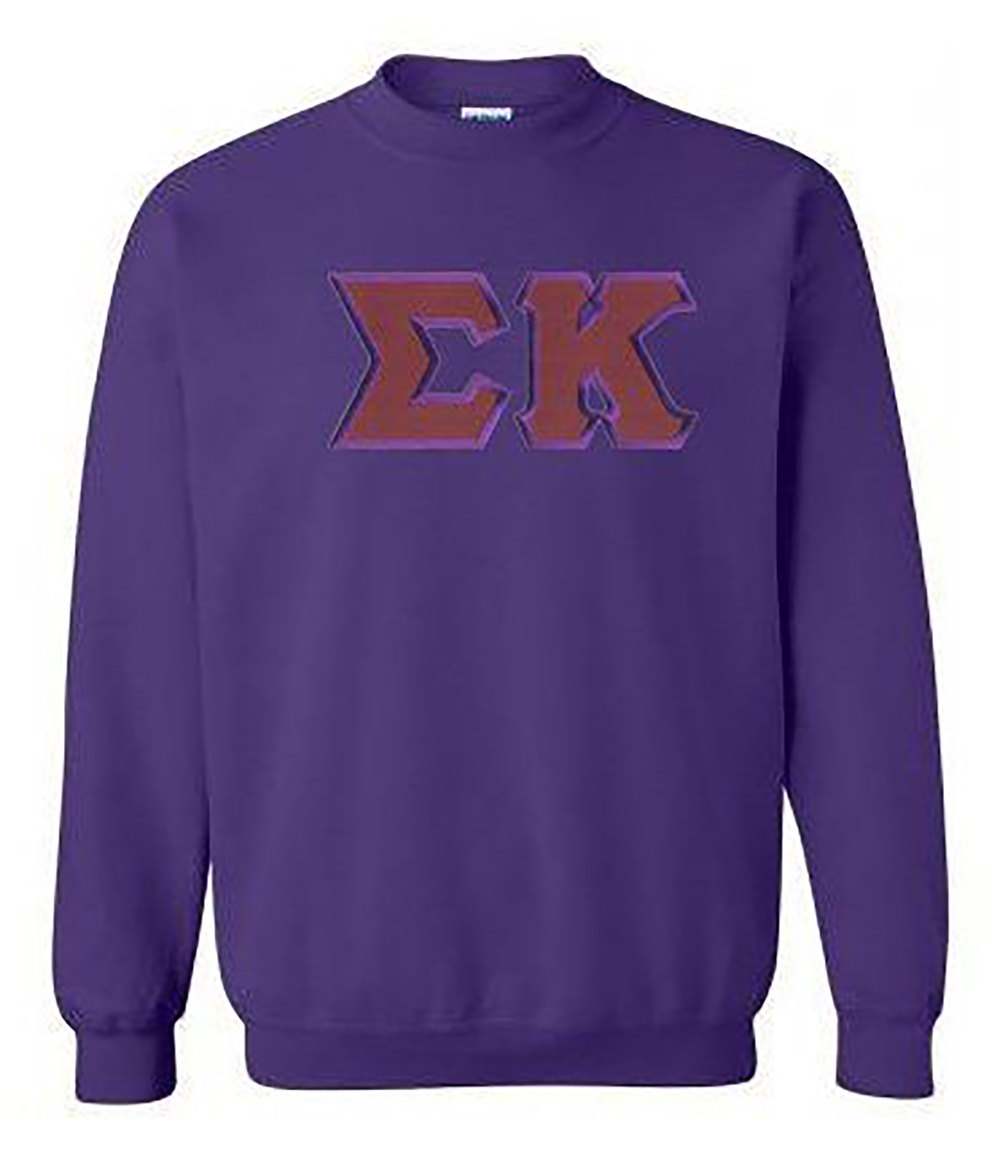 Sigma Kappa Lettered Crewneck Large Purple - Walmart.com