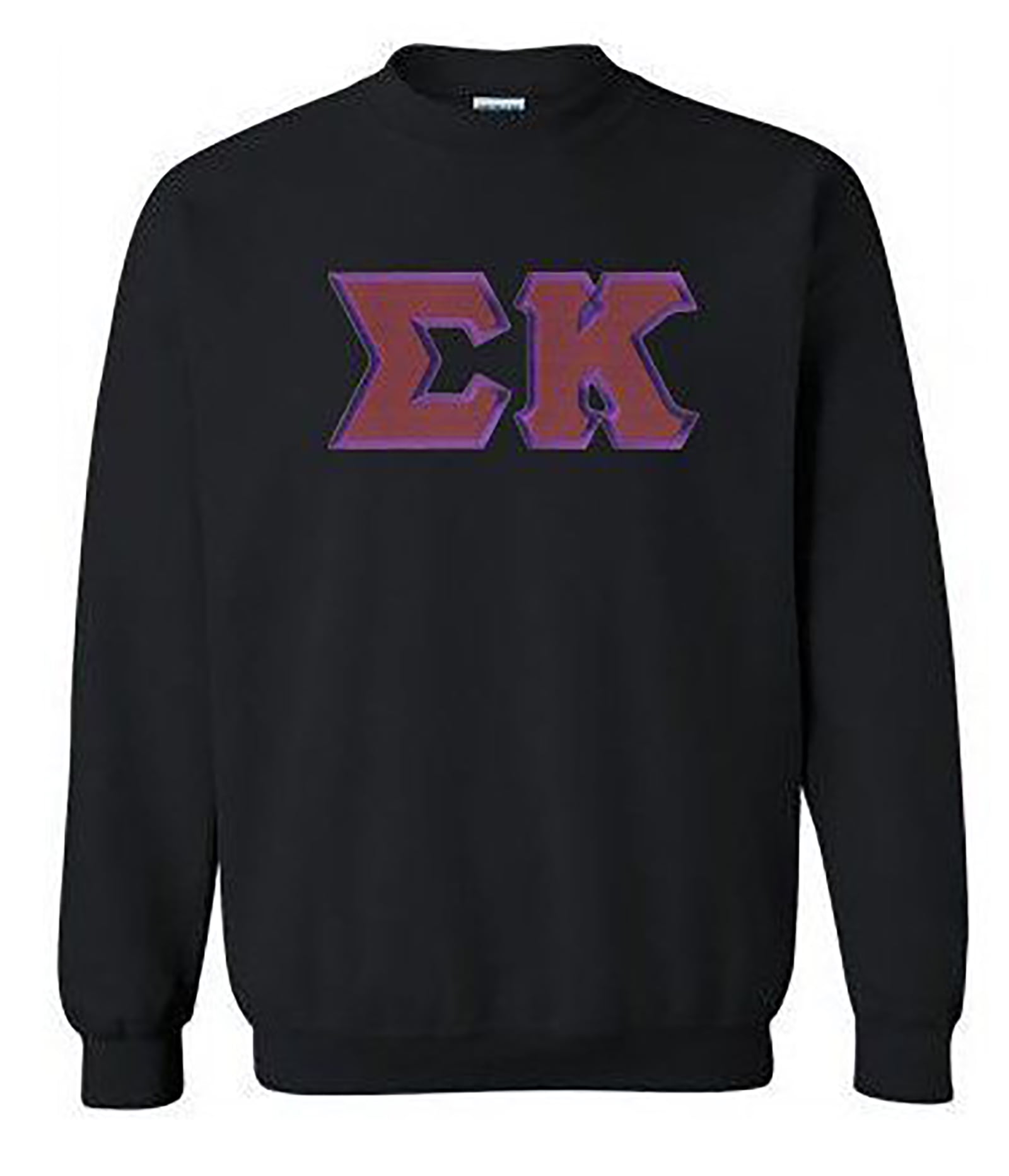 Sigma Kappa Lettered Crewneck Small Black - Walmart.com