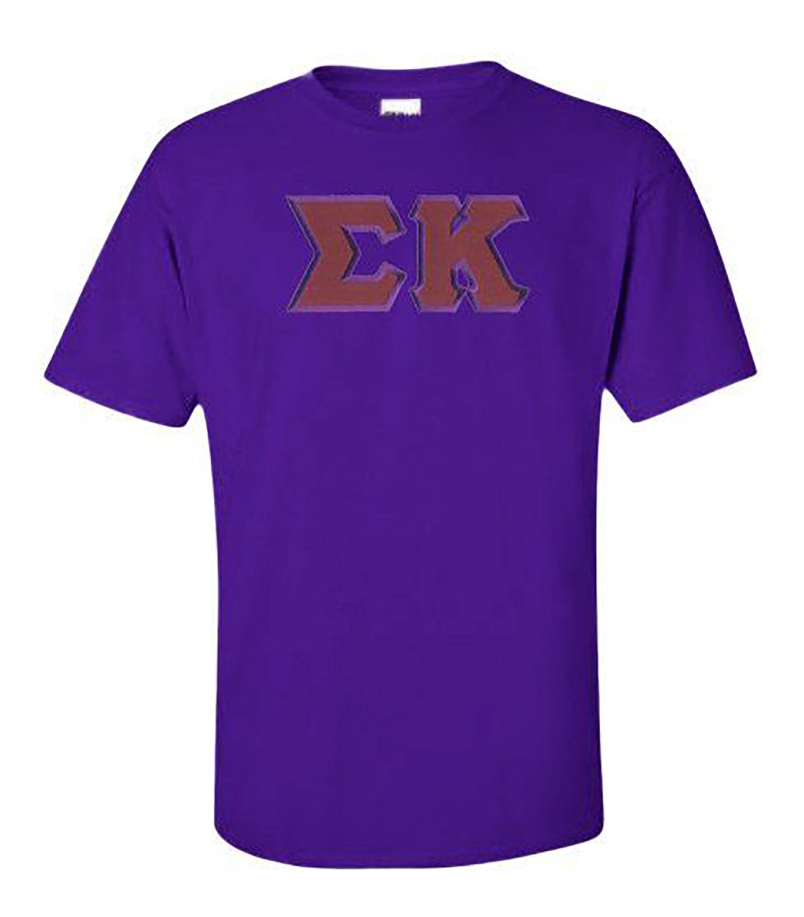 Sigma Kappa Lettered Tee 3X-Large Purple - Walmart.com