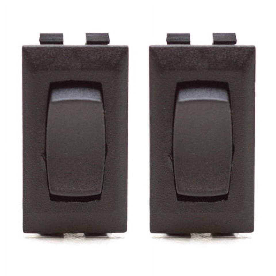 Sigma Marine Boat Rocker Switch 001D-27-V | On/Off Black (Pair ...