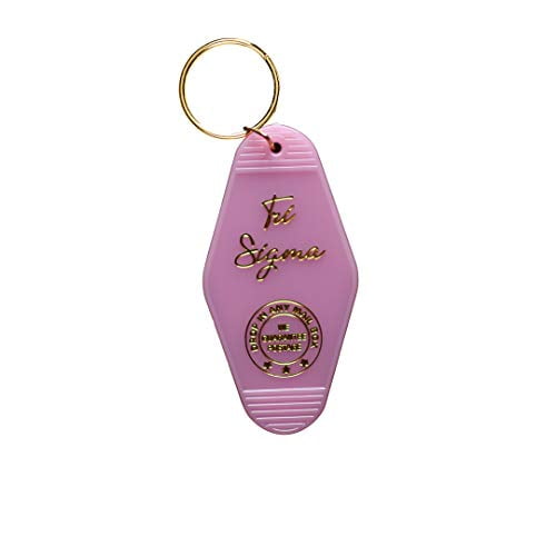 Sigma Sigma Sigma Vintage Motel Keychain - Walmart.com