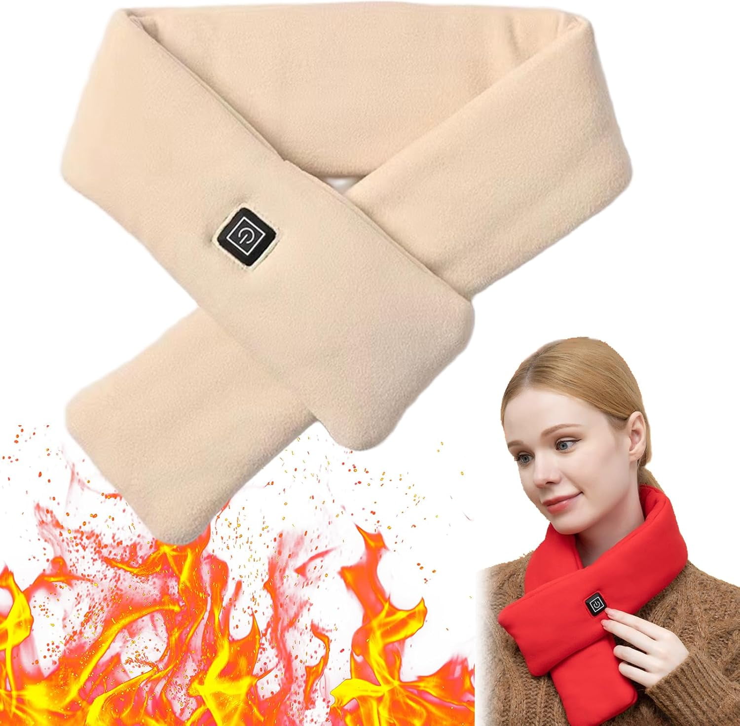 Sigmakin Intelligent Electric Heating Scarf, Brylony Intelligent ...