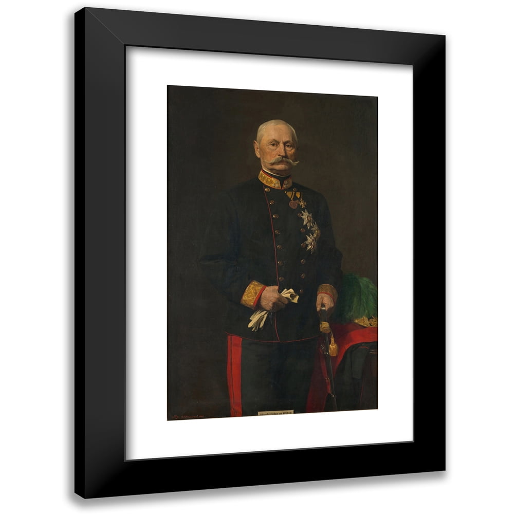 Sigmund L'Allemand 10x14 Black Modern Framed Museum Art Print Titled ...