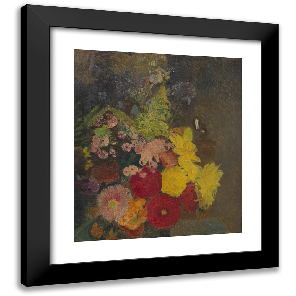 Sigmund Walter Hampel 12x14 Black Modern Framed Museum Art Print Titled ...