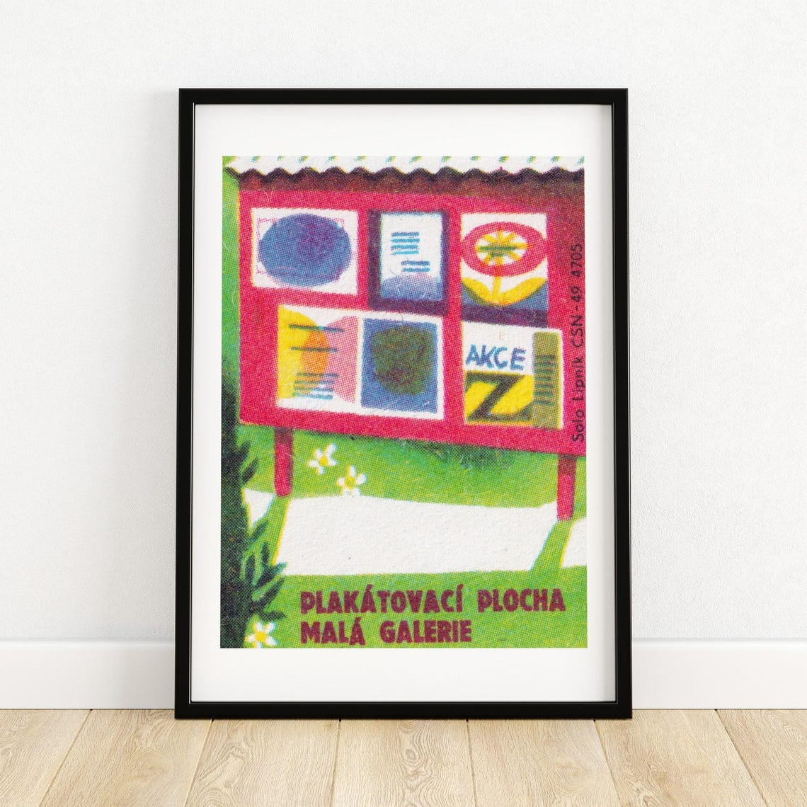 Sign Board - Matchbox Print - Aesthetic Wall Art - Vintage Art ...