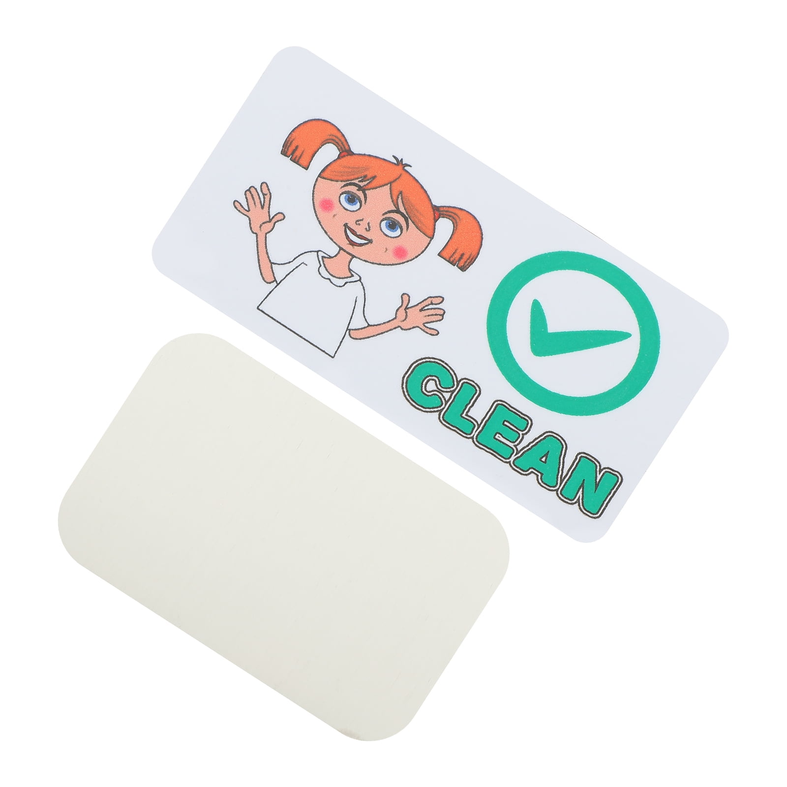 Sign Dishwasher Cleaning Label Magnet Dirty Washing Machine Indicator ...