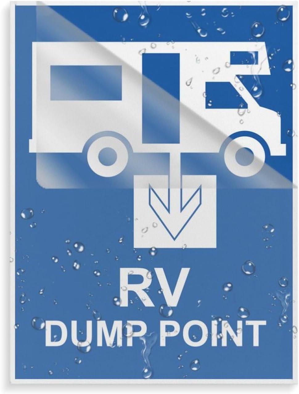 Sign For Door Acrylic Plastic Rv Dump Point Sign 8"X6" Acrylic - Self ...