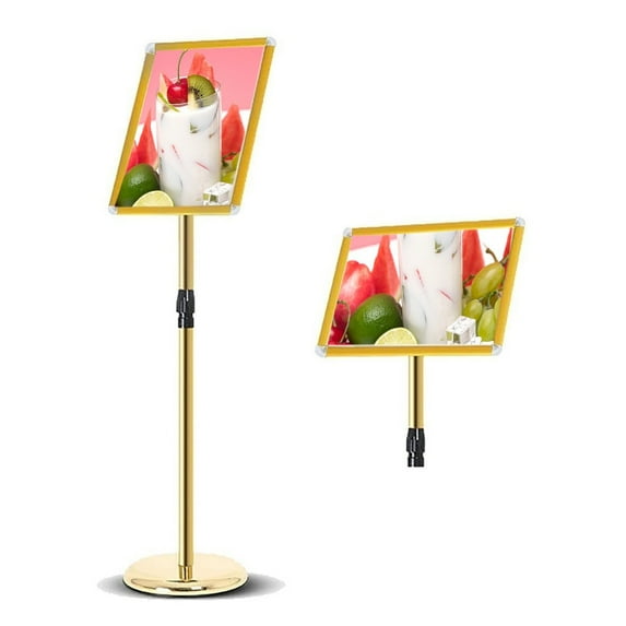 A4 Display Stand Sign Stand Holder Poster Stand Adjustable Standing ...