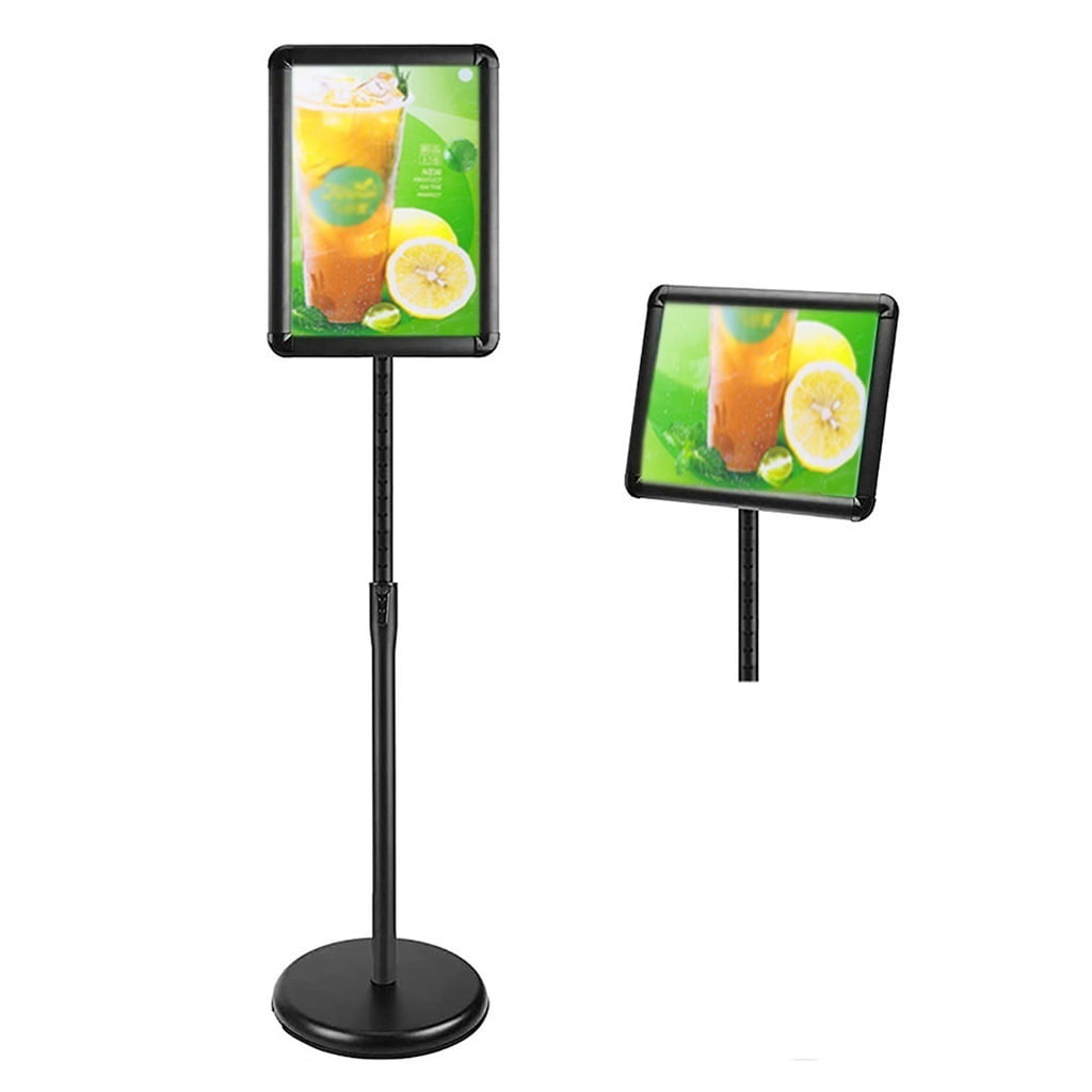 A4 Display Stand Sign Stand Holder Poster Stand Adjustable Standing ...