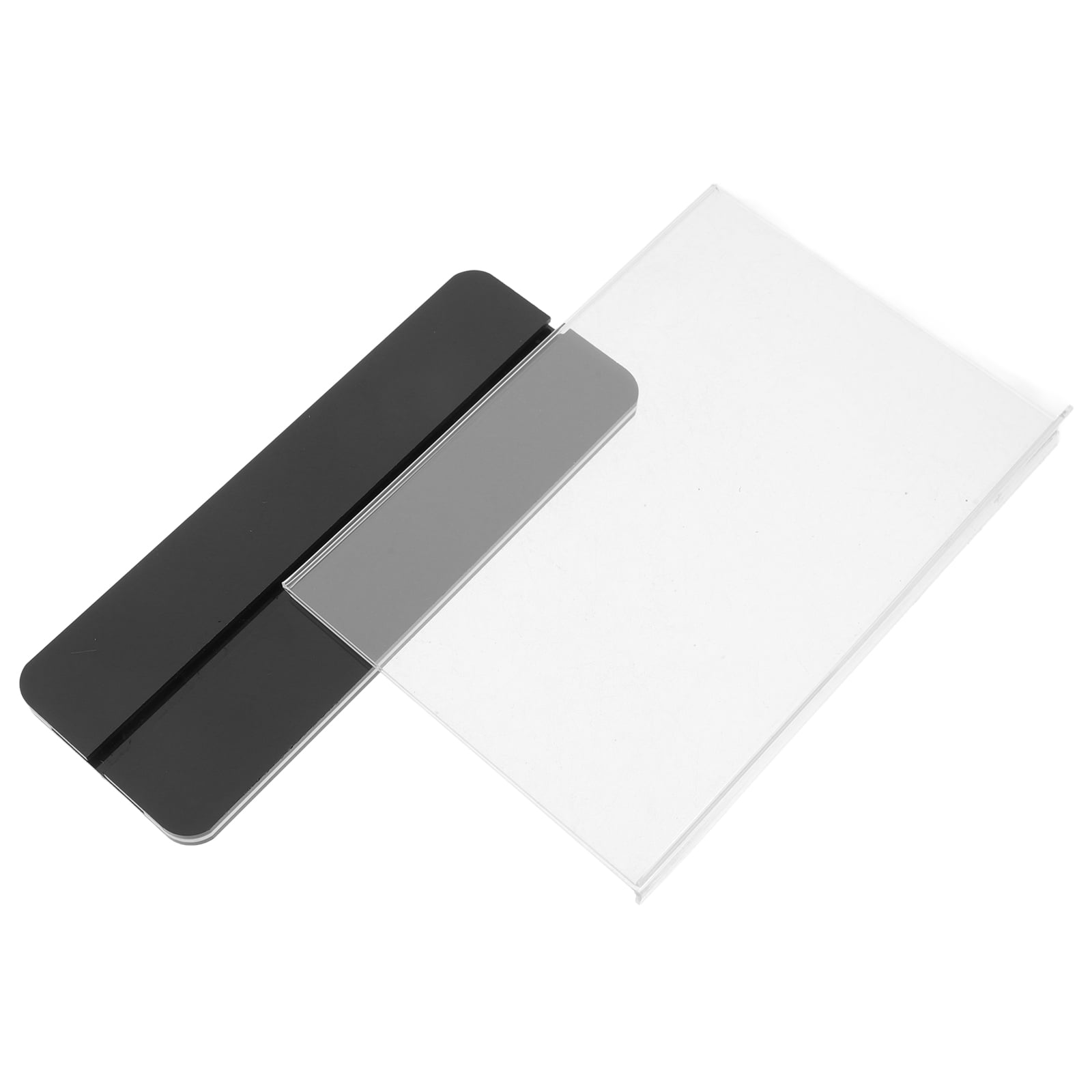 Sign Holder Versatile Acrylic Display Stand Clear Sign Holder Standing ...