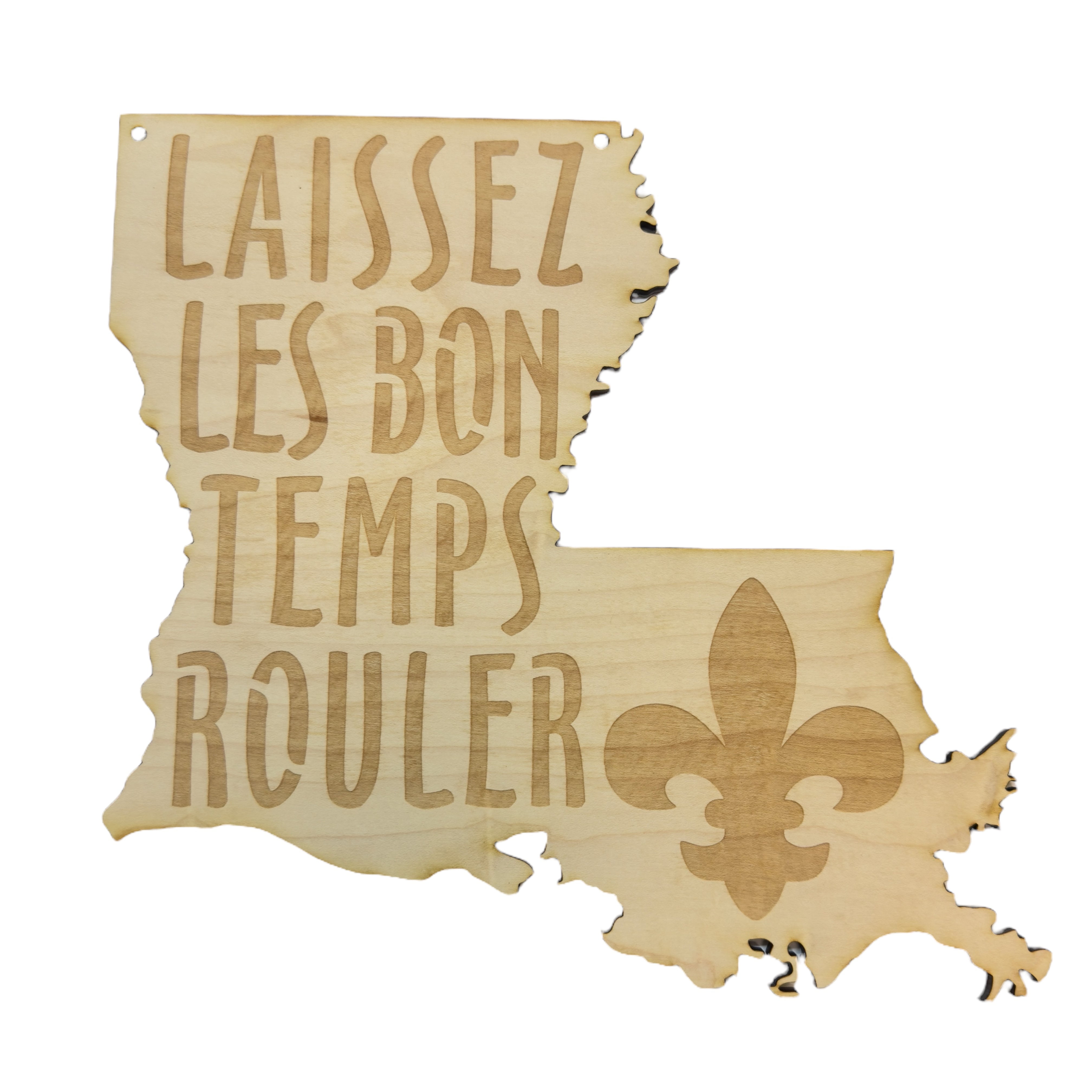 Sign - Laissez les bons temps rouler Sign - Walmart.com