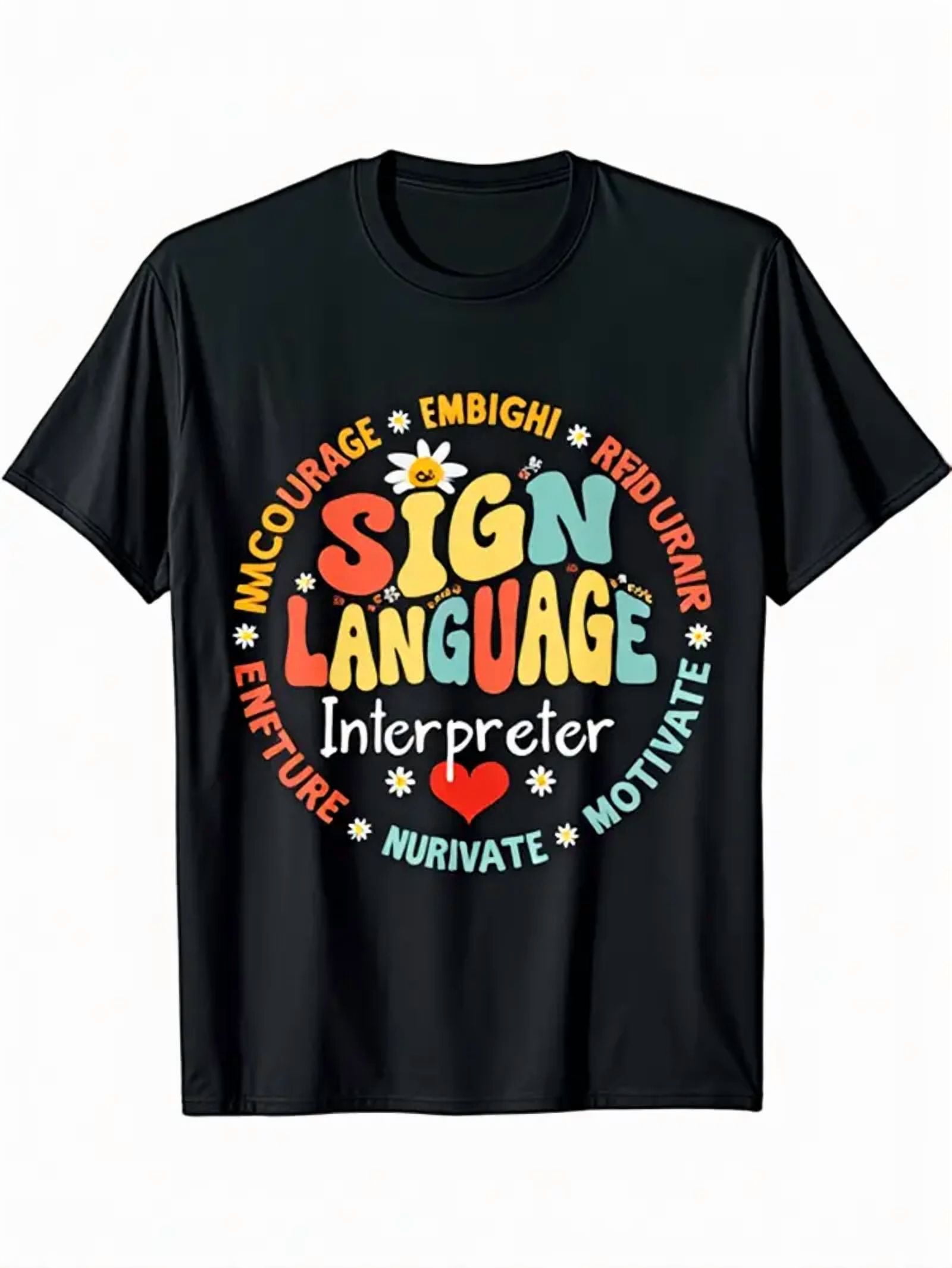 Sign Language ASL Interpreter Teacher School Sign Language Interpreter ...