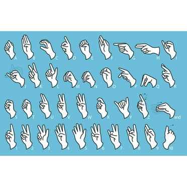 Gerard Aflague Collection - American Sign Language Alphabet (ABC ...