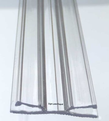 Sign Letter Track for flexible Plastic Letters 10 piece set - Walmart.com