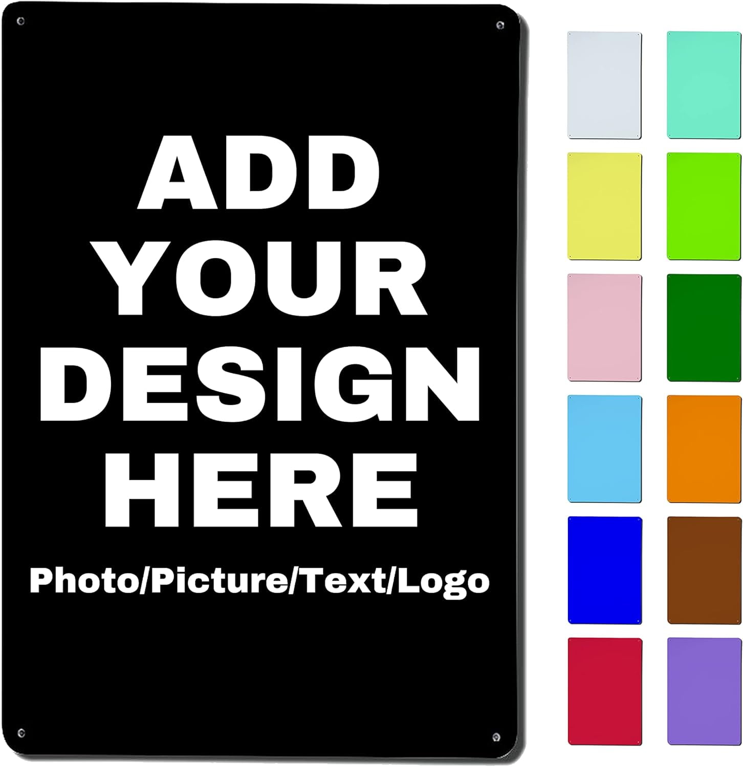 Sign Personalized Signs Design Your Own Text Photo Logo Name ...