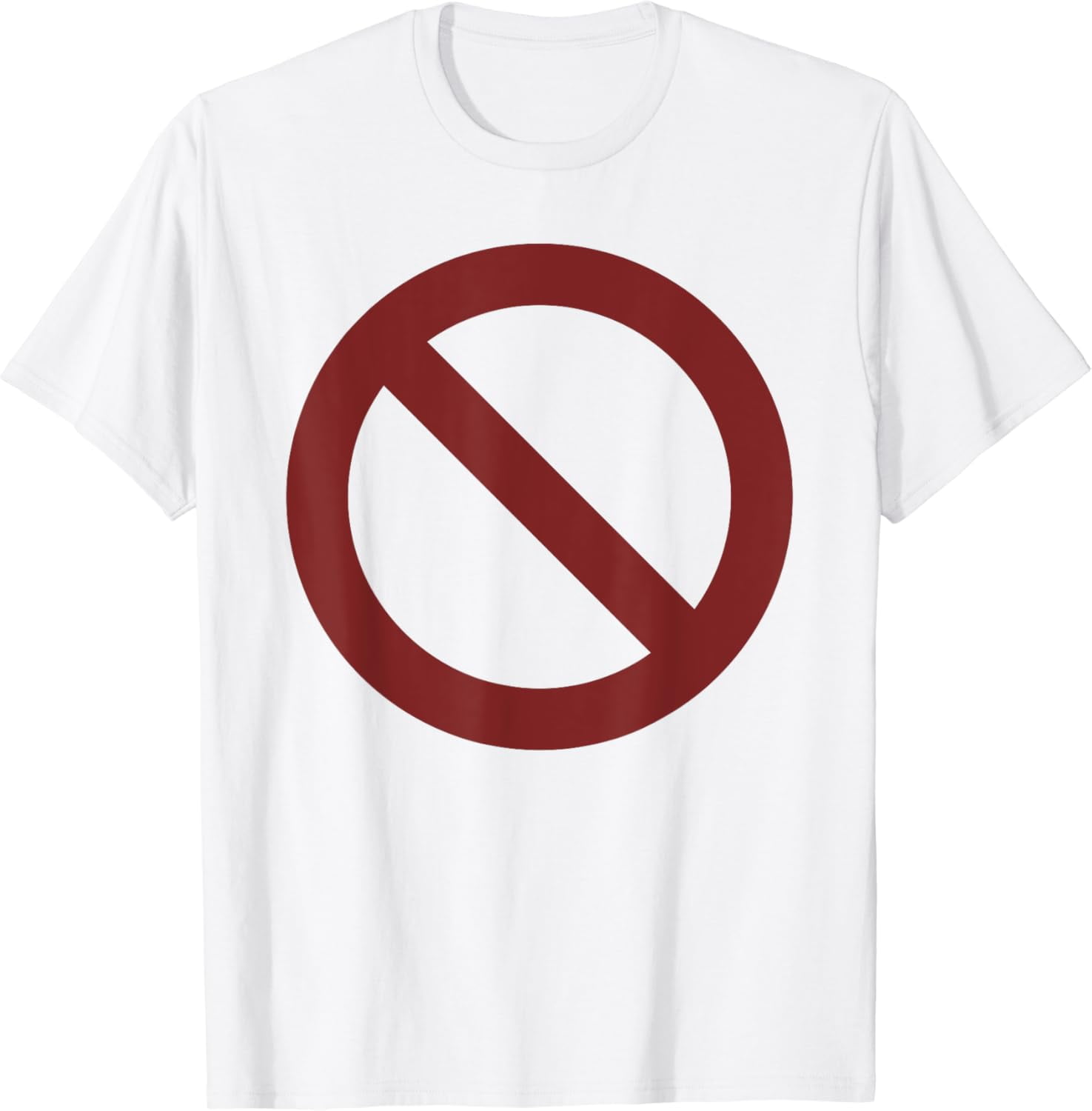 Sign Prohibited T-Shirt - Walmart.com