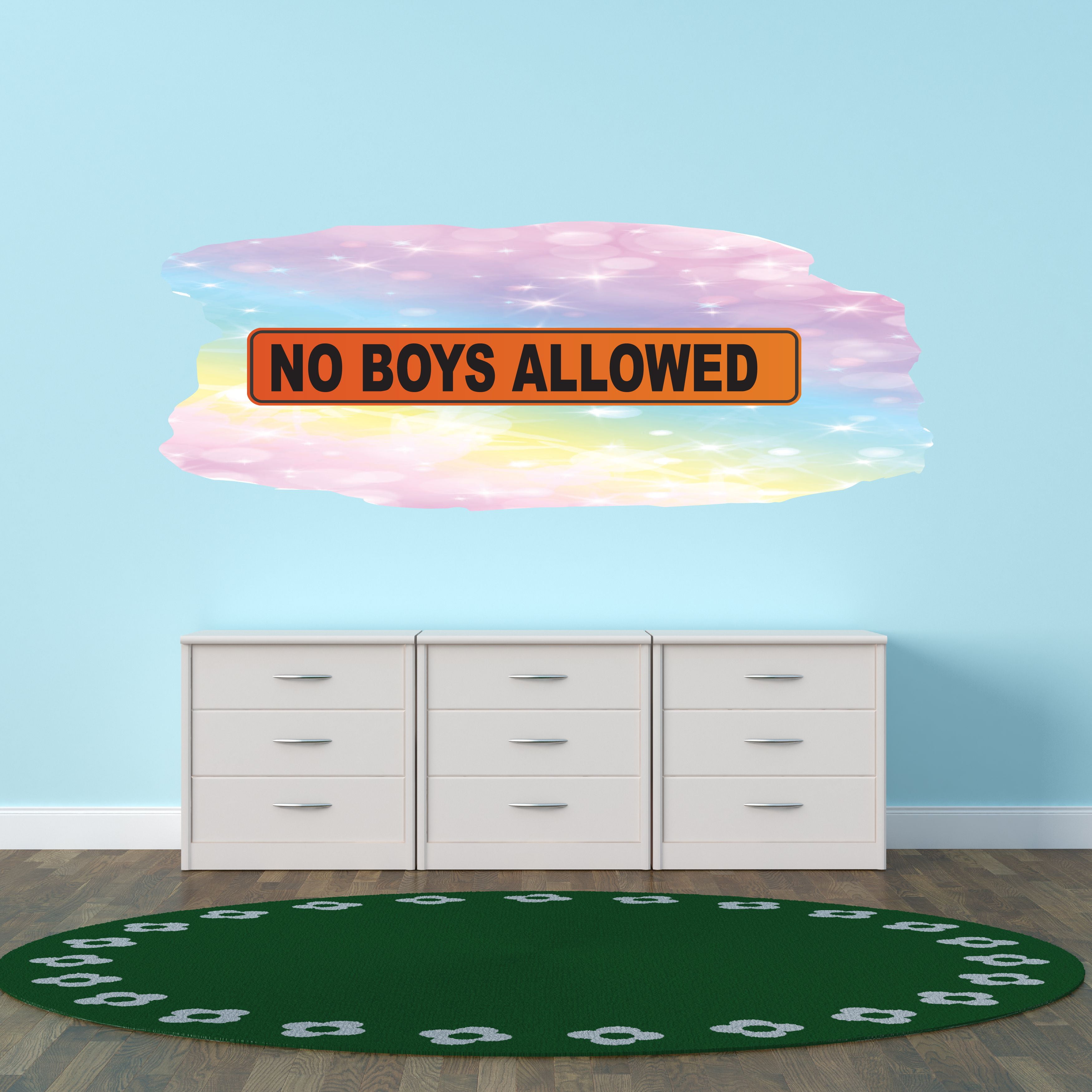 Sign Wall Decals for Girls Bedroom - Girls Room Signs Sign DIY ...