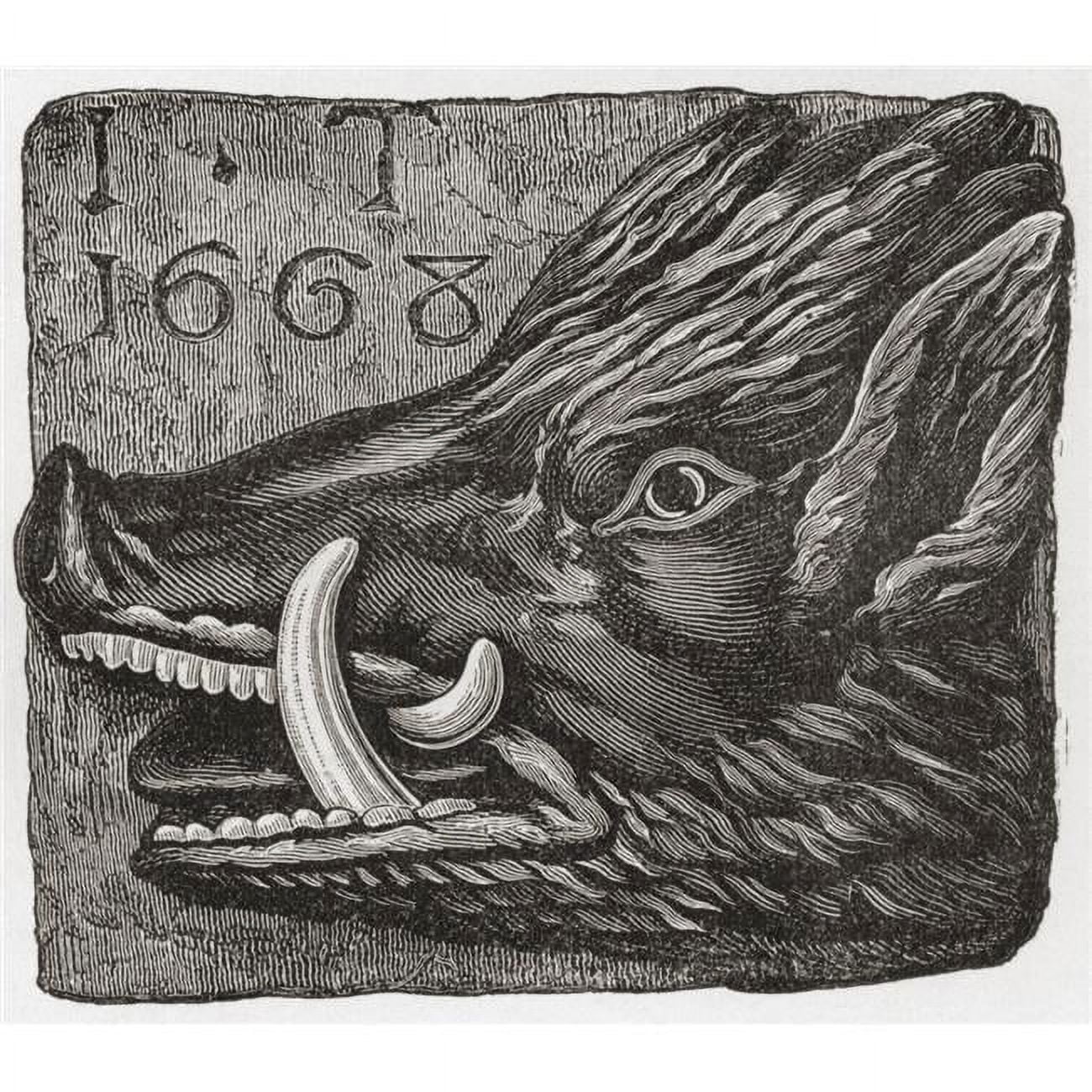 Sign of The Boars Head Tavern Great Eastcheap London. Shakespeare Set ...