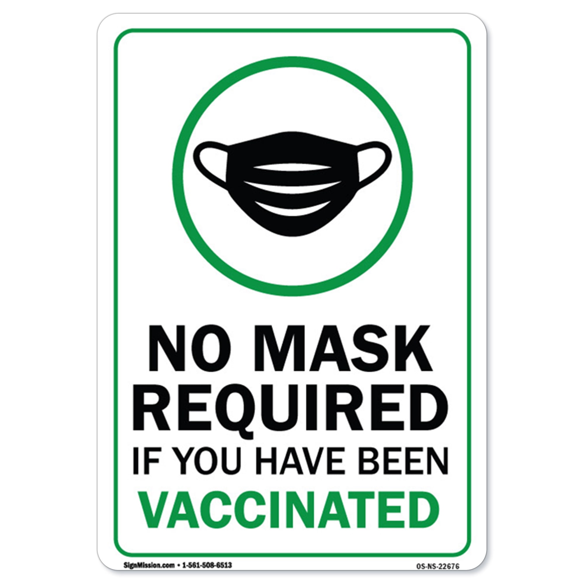 SignMission OS-NS-A-1014-22676 10 x 14 in. Covid-19 Notice Sign - No ...