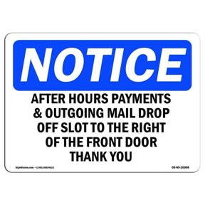 Outgoing Mail Sign