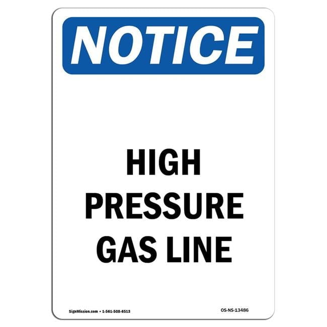OSHA Notice Sign - Important If There Is Any Possibility You | Aluminum ...