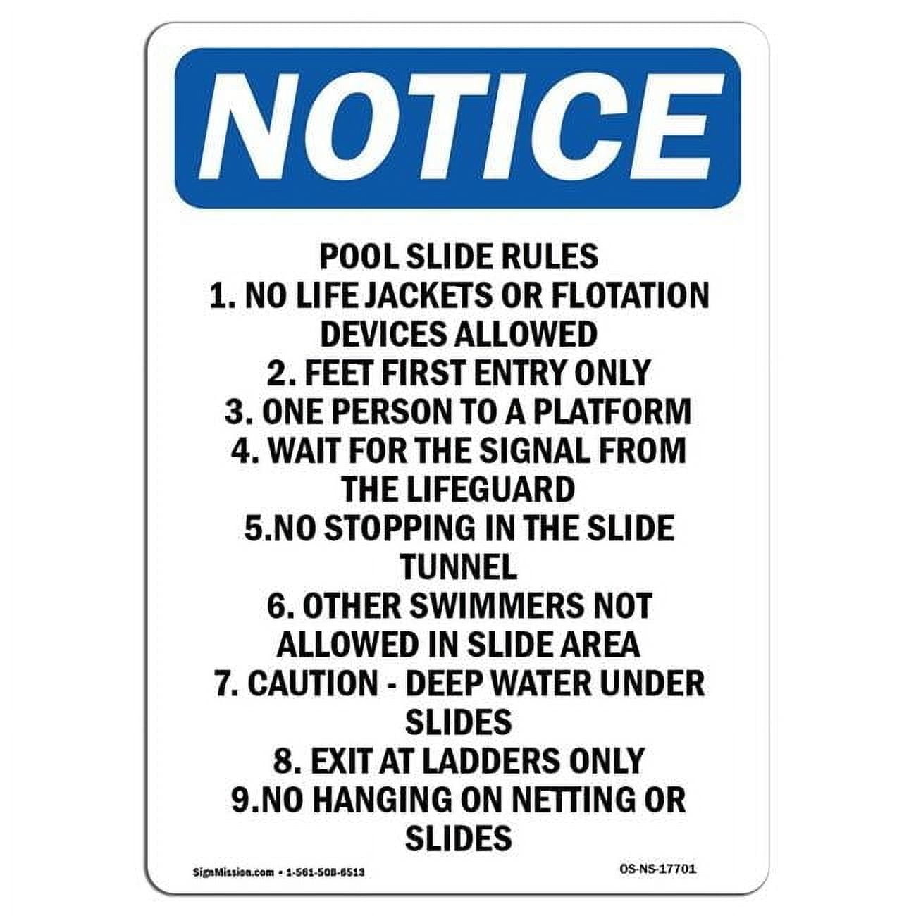 OSHA Notice Sign - Operating Instructions 1. Remove Nozzle | Aluminum ...