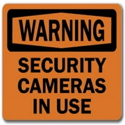 Camera Warning Signs