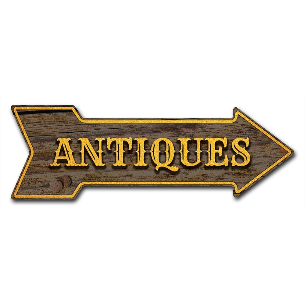 SignMission 10 x 30 in. Indoor & Outdoor Decor Direction Sticker Vinyl ...