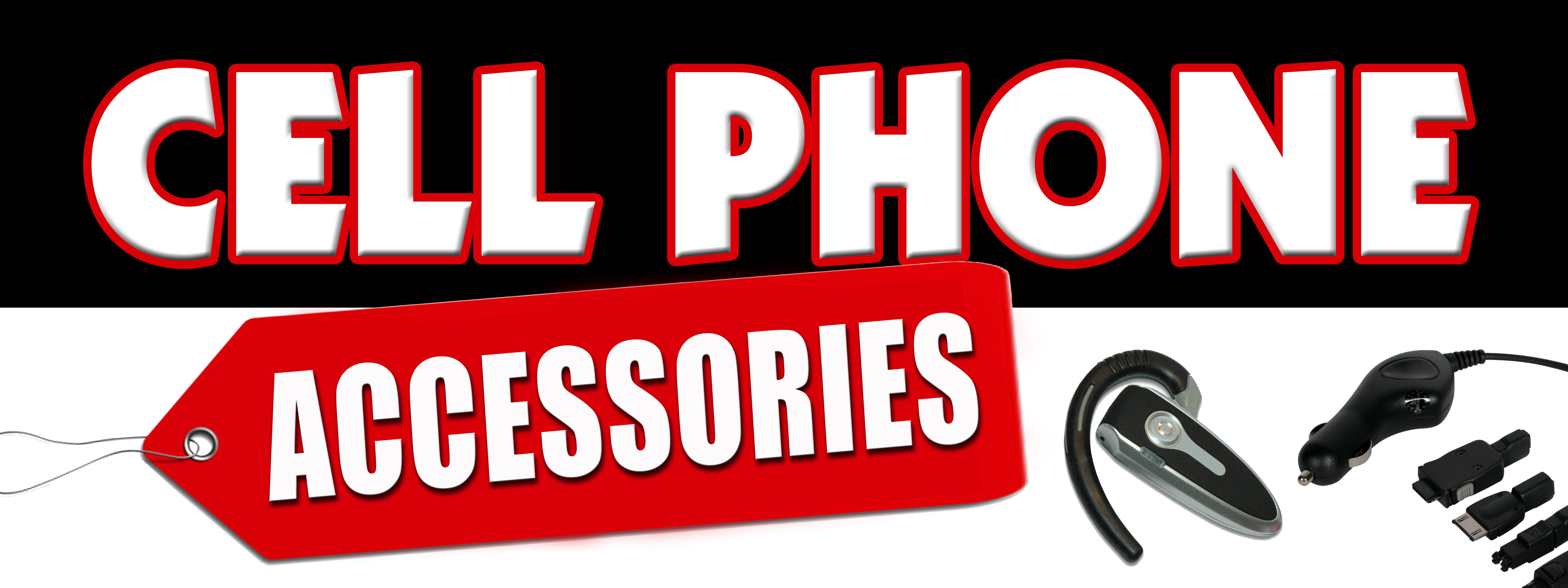 SignMission 12 in. Cell Phones Accessories Decal Sticker - Mobile ...