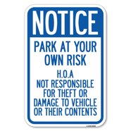 SignMission A-1218-22707 12 x 18 in. Aluminum Sign - We Are Not ...