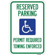 SignMission 12 x 18 in. Aluminum Sign - Reserved Do Not Think About ...