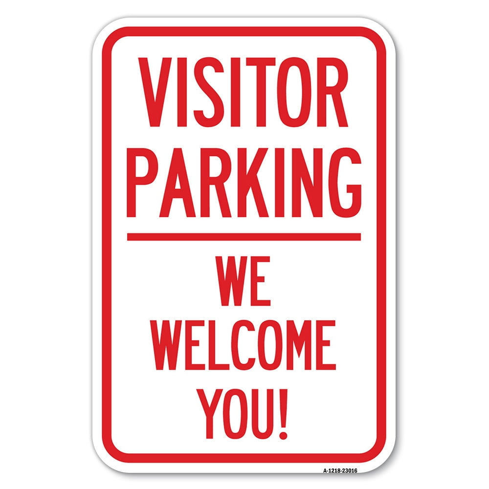 SignMission A-1218-23016 12 x 18 in. Aluminum Sign - Reserved Parking ...