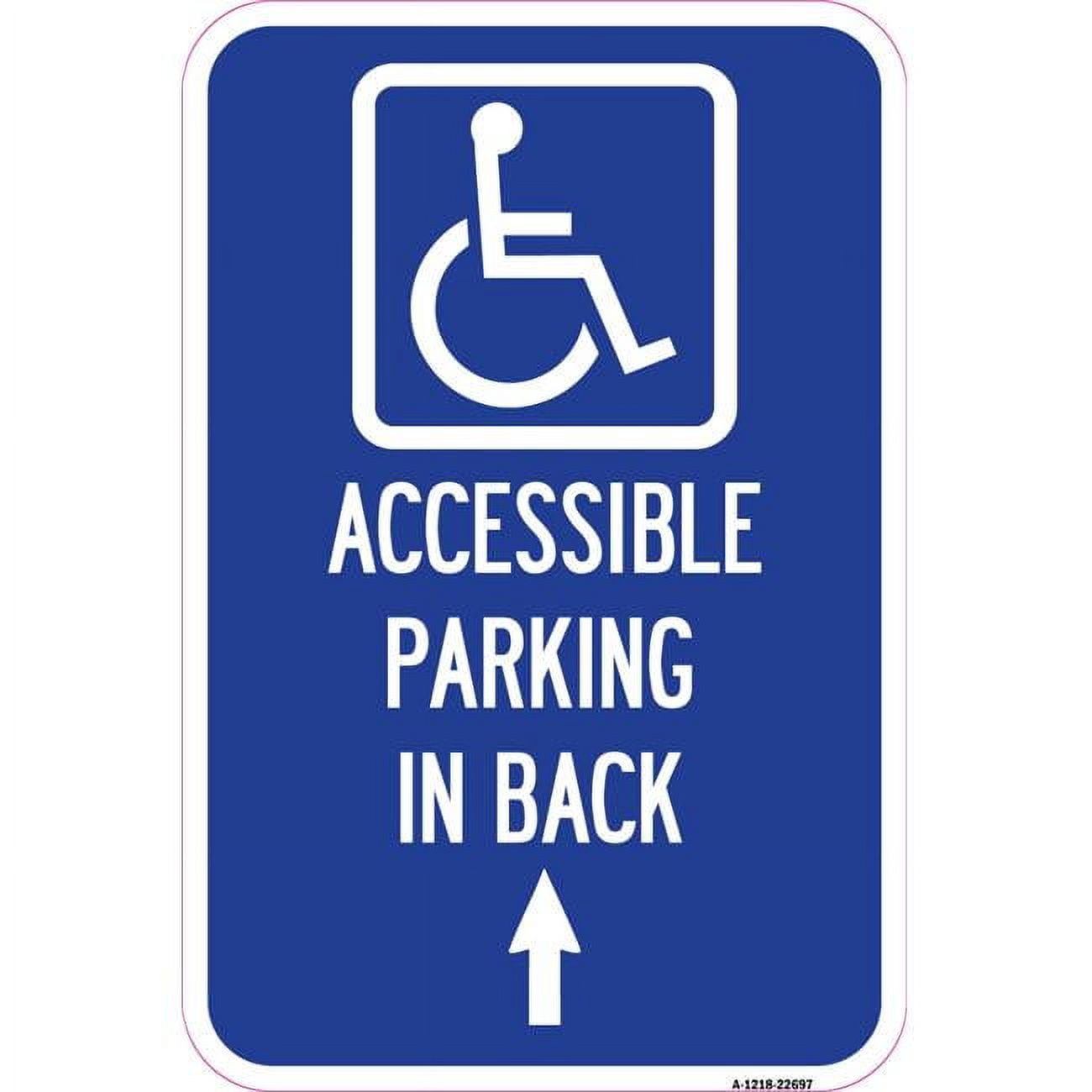 SignMission 12 x 18 in. Aluminum Sign - With Ny - Approved Isa Symbol ...