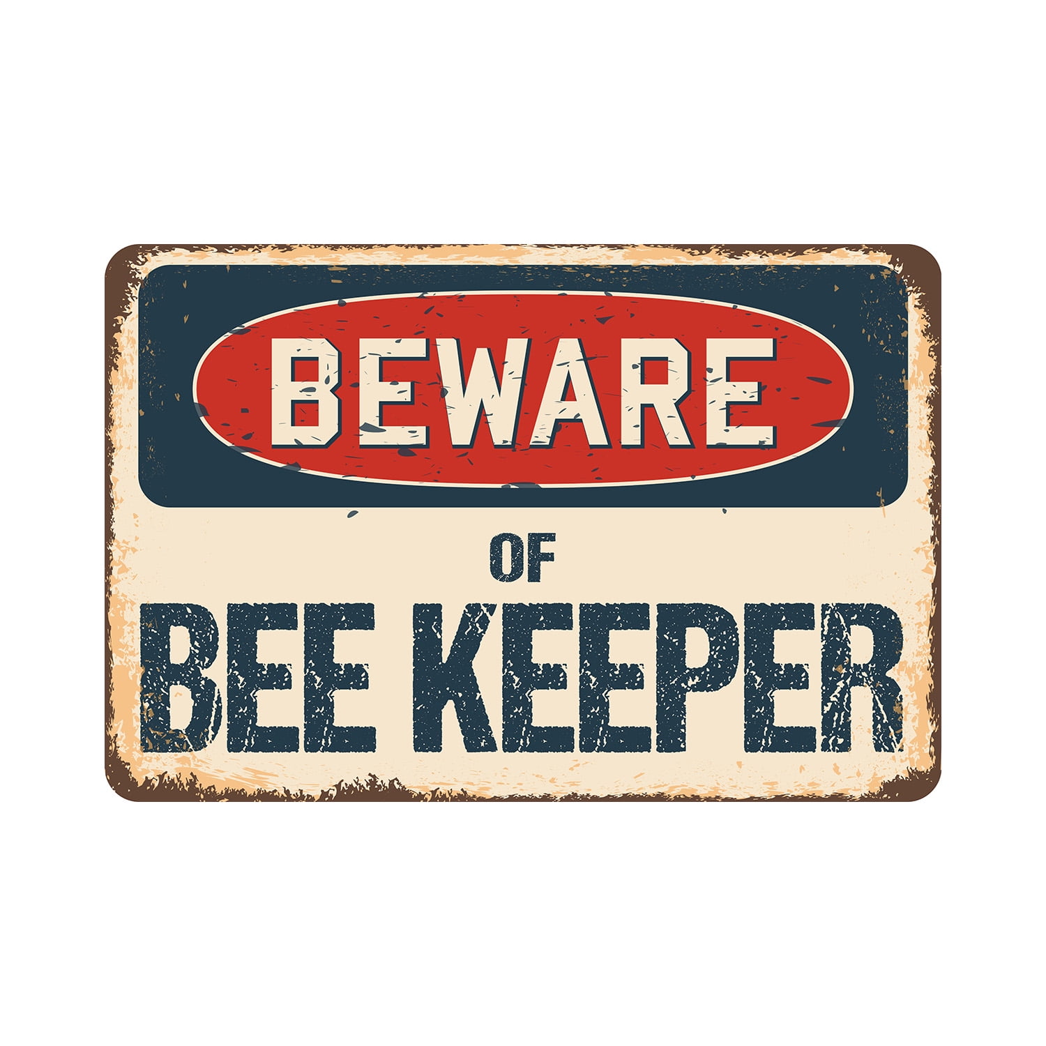 SignMission Z-A-1218-BW-Bee Keeper 12 x 18 in. Beware of Bee Keeper ...