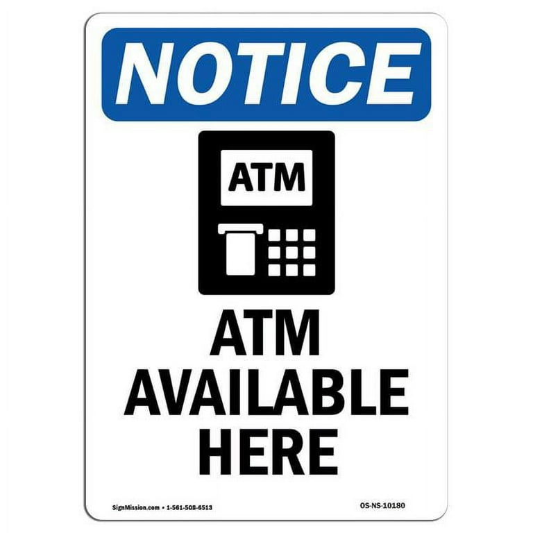 Atm Available Sign